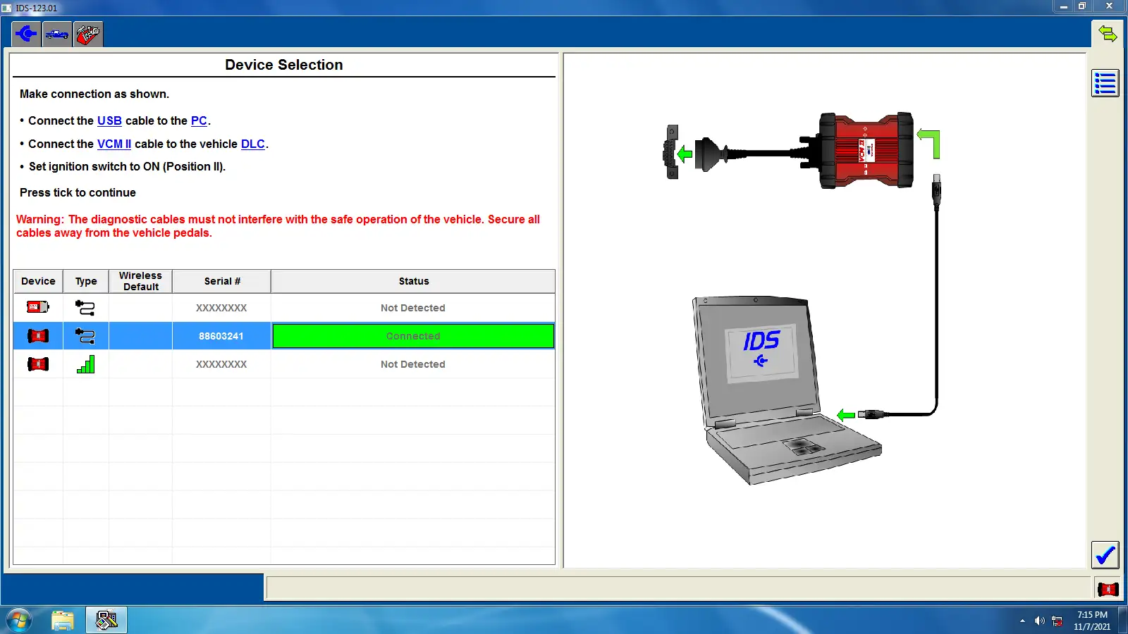 Ford IDS v123.01 VCM 2 VMware